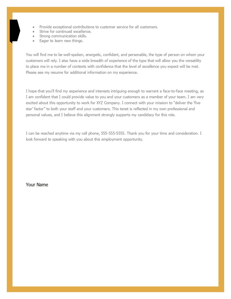 Custom Cover Letter Templates: Job Application Bundle (microsoft Word ...