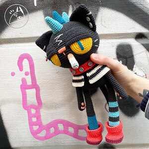 Chester_the Punkat_crochet Pattern - Etsy