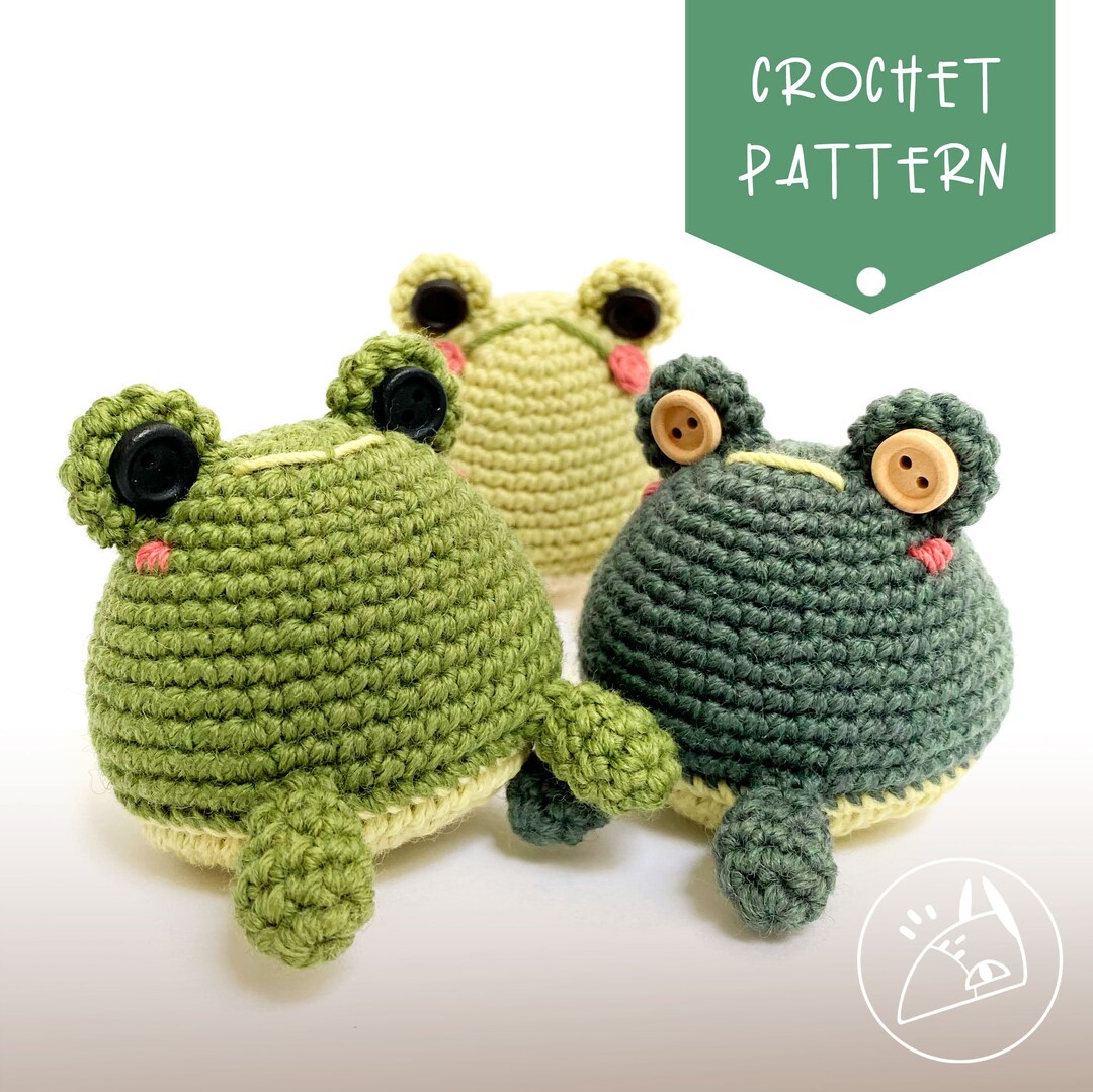 EASY TOAD_ Crochet Pattern for Beginners - Etsy
