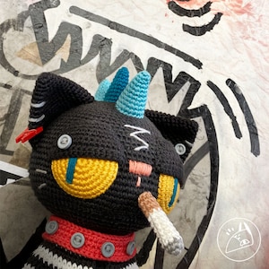 Chester_the Punkat_crochet Pattern - Etsy