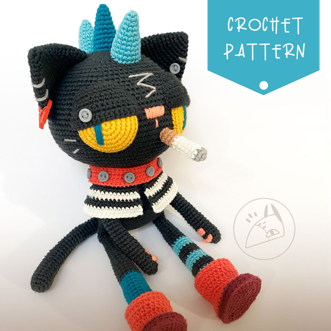 Chester_the Punkat_crochet Pattern - Etsy