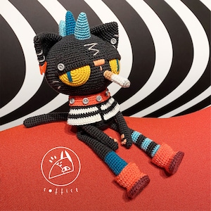 Chester_the Punkat_crochet Pattern - Etsy
