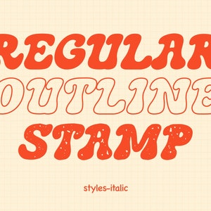 Weird Genius Font, Groovy Handwriting Font, Halloween Vibe, Retro ...
