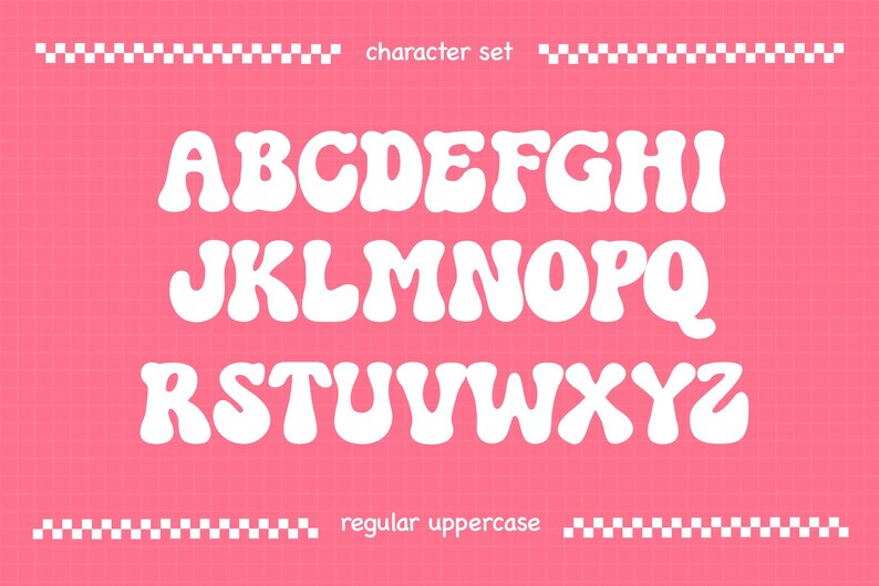 Comic Chick Font: Groovy Retro Typeface (OTF, TTF, SVG) - Etsy