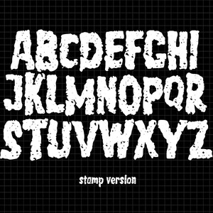 Scary Frank Font, Horror Font, Spooky Halloween Typeface, Handwritten ...