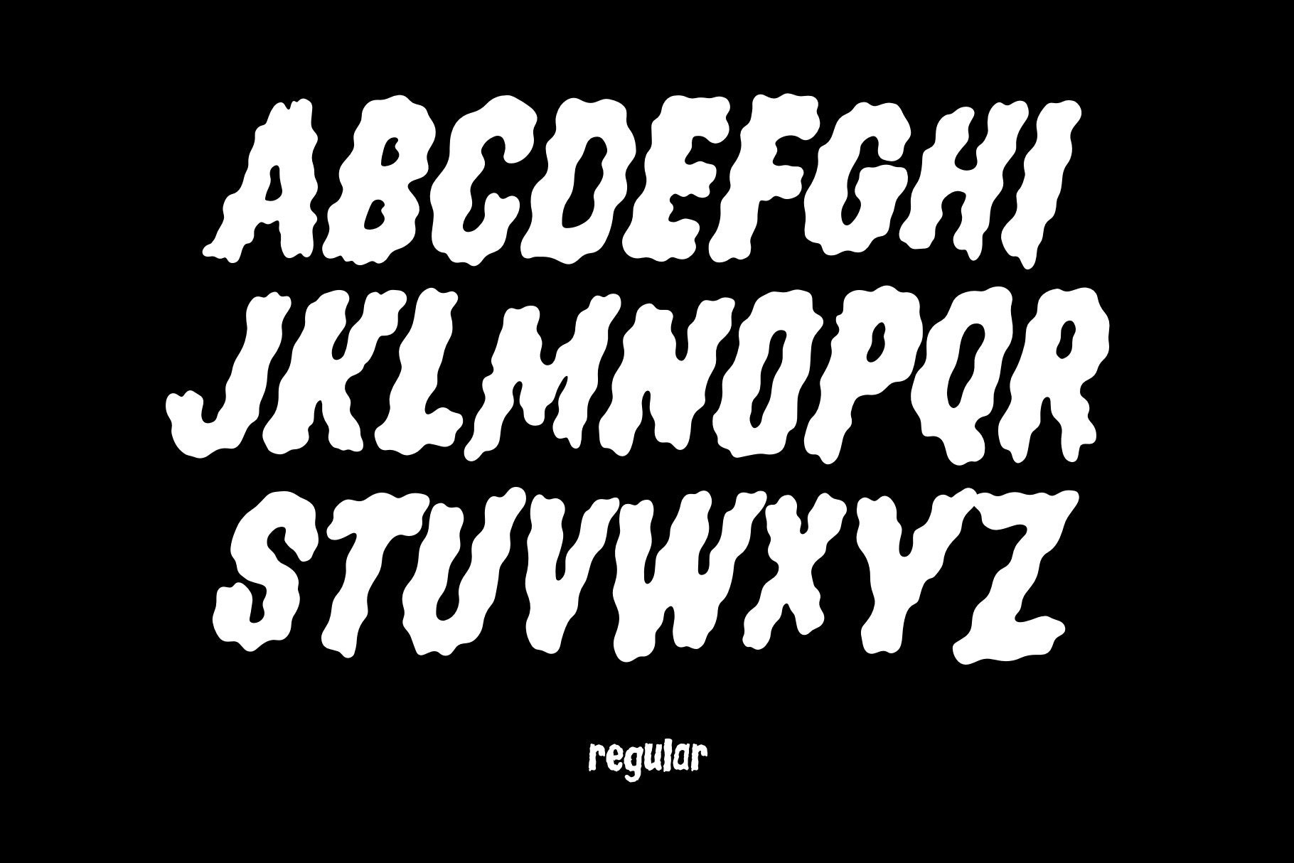 Goonies Monster Font: Scary Handwriting Font (OTF, TTF, SVG) - Etsy