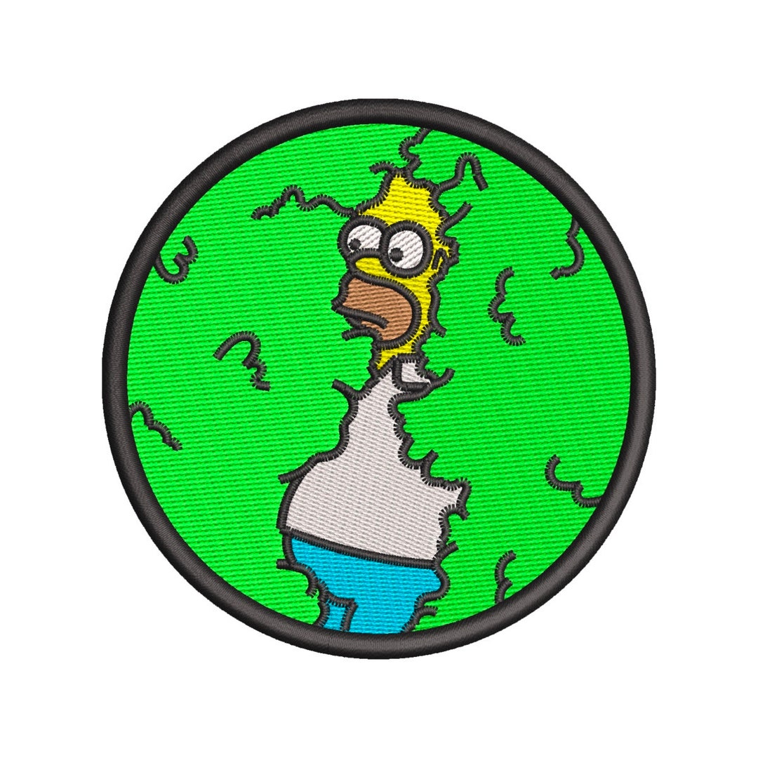 Funny Dad Cartoon Character Embroidery Design, 90s Cartoon Movie ...