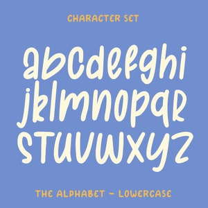 Kind People - Handwriting Font, Cute Font, Quirky Typeface, Lettered ...