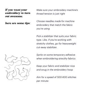 Rats Quilt Embroidery Design: Mouse Quilt Block Pattern (digital ...