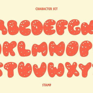Femme Fierce - Cute Bubble Font, Balloon Typeface, Bubbly Letter ...