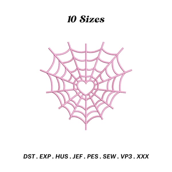Spiderweb Heart - Etsy