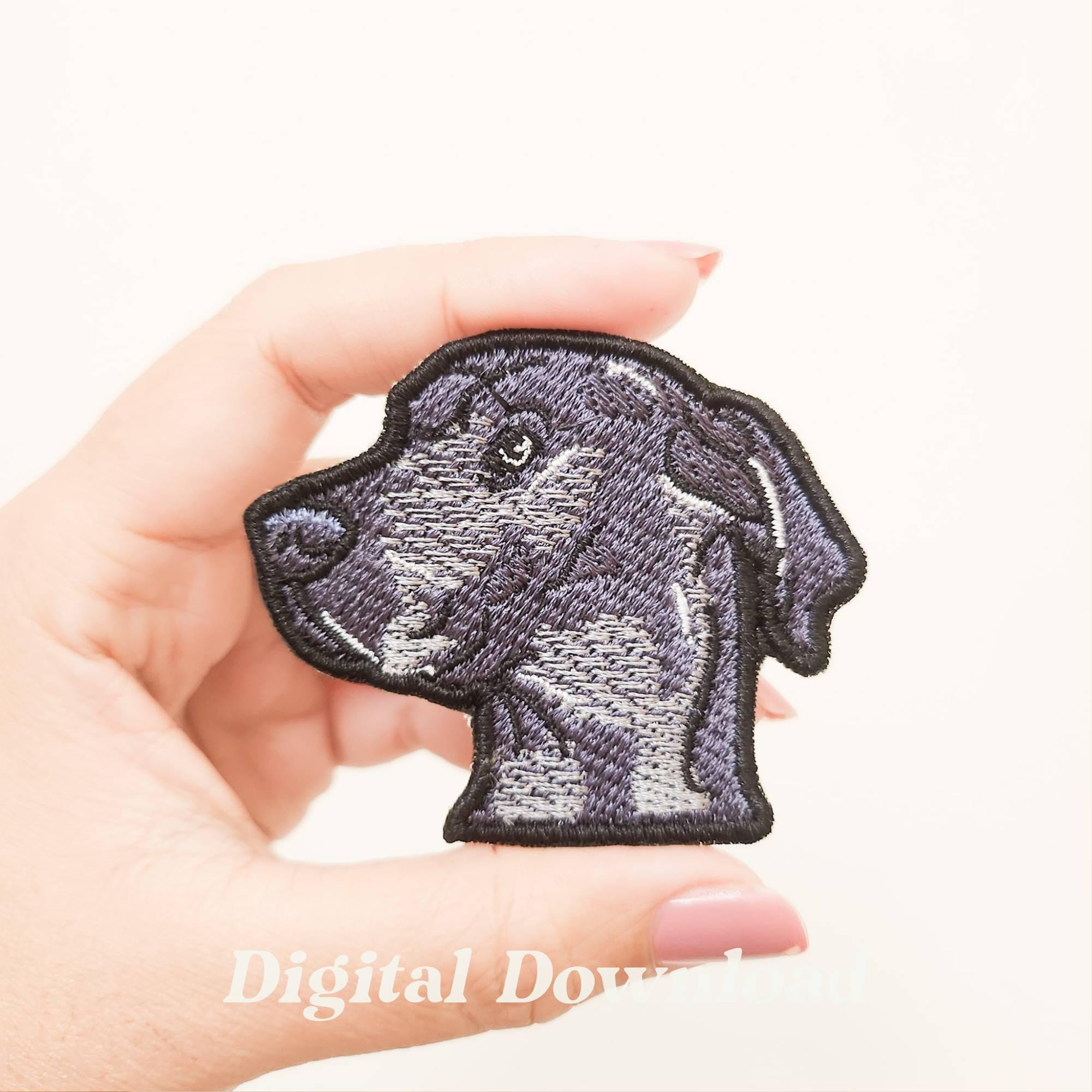 Great Dane Embroidery Design, Dog Embroidery Design, Pet Embroidery ...