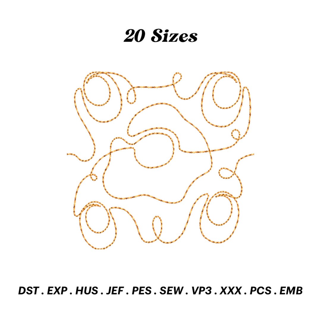 Sunny Side up Egg Quilt Block Embroidery Design (20 Sizes) - Etsy