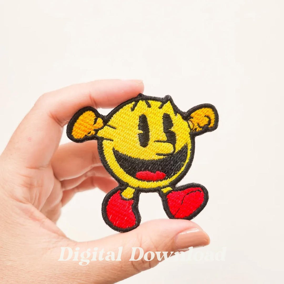 Video Game Embroidery Design, Retro Embroidery Patch, Embroidery ...