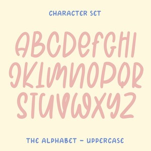 Kind People - Handwriting Font, Cute Font, Quirky Typeface, Lettered ...