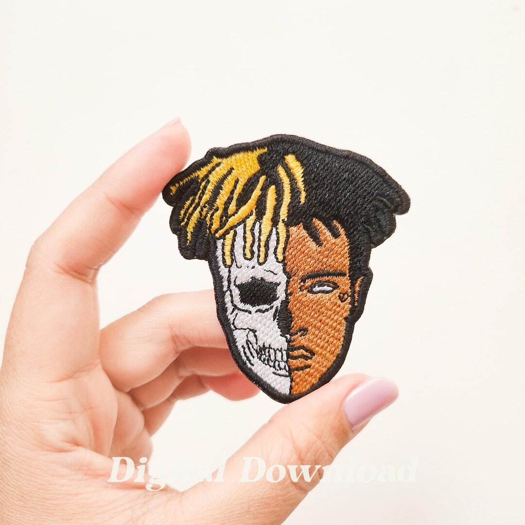 Rapper Character Embroidery Patch: Celebrity Design (digital Download ...