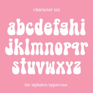 Magic Mess Font, Groovy Font, Sans-serif, Retro Vintage Style, OTF, TTF ...