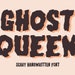 Ghost Queen Font, Horror Typeface, Scary Handwritten Font, Trick or ...