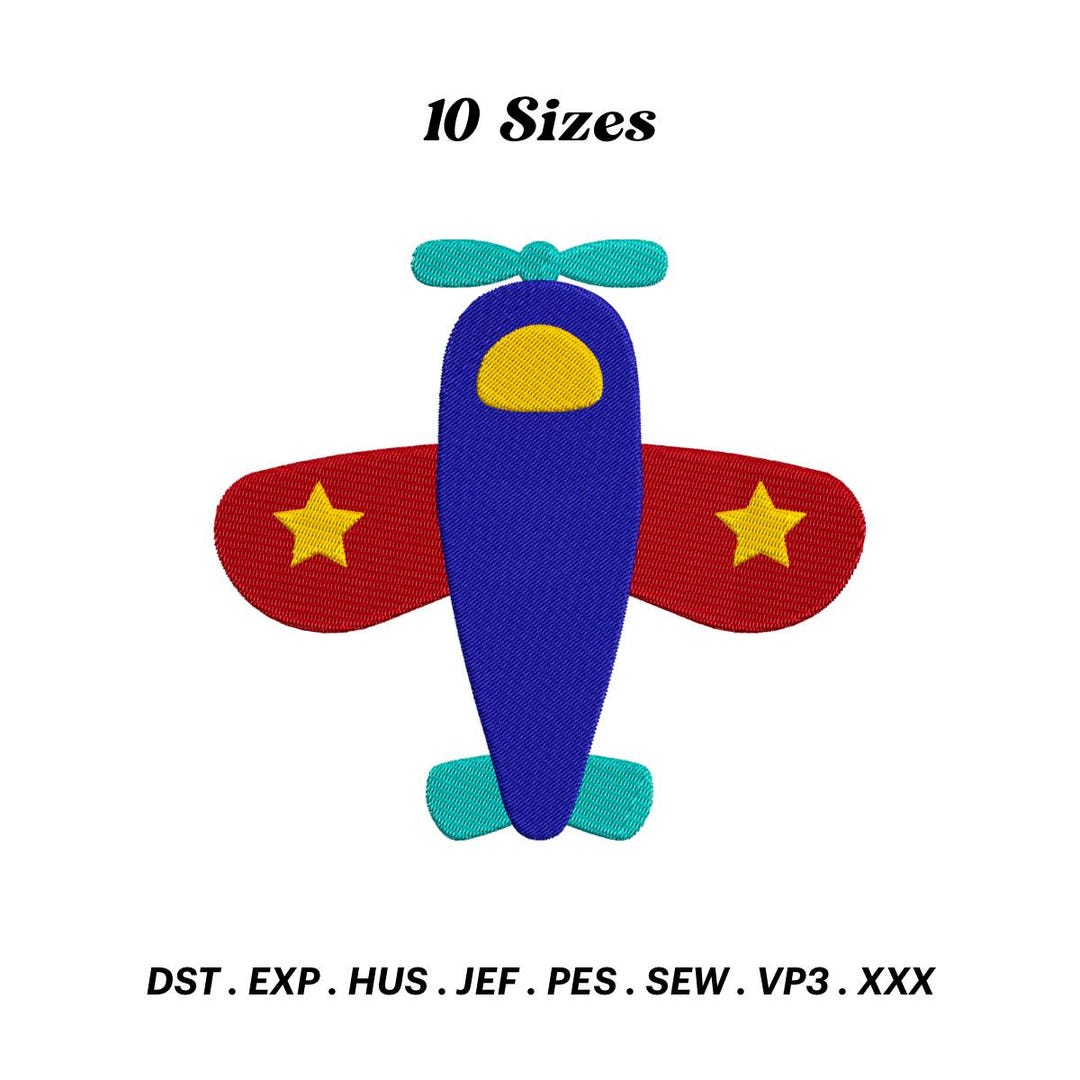 Classic Aircraftt Embroidery Design, Aeroplane Stitching Clothes ...