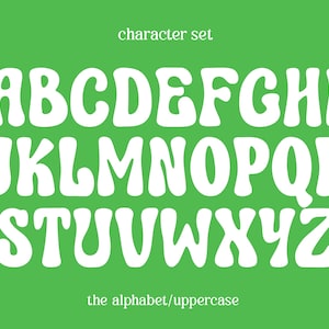 Curious Goose Font, Groovy Retro Typeface, Comic Bubble Fonts, OTF, TTF ...