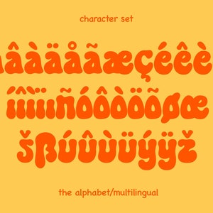 Stay Sunny Font, Groovy Typeface, Handwriting Fonts, Retro Vintage ...