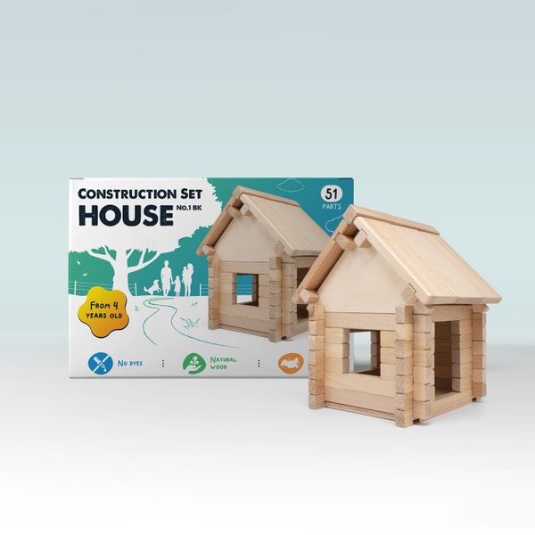 Wooden Building - Etsy