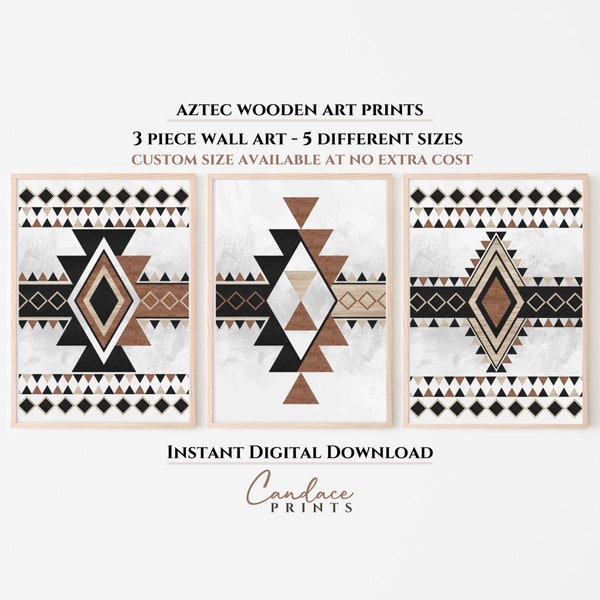 Aztec Wall Art - Etsy