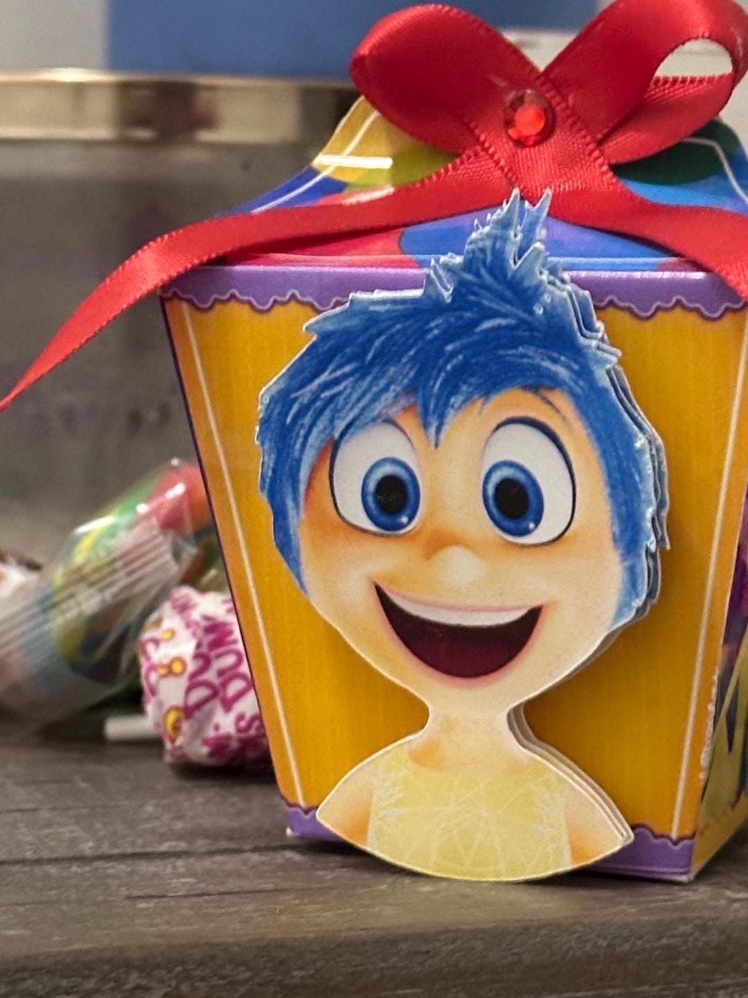 Inside Out Inspo Party Favors Box-birthday Favors Inside Out Birthday ...