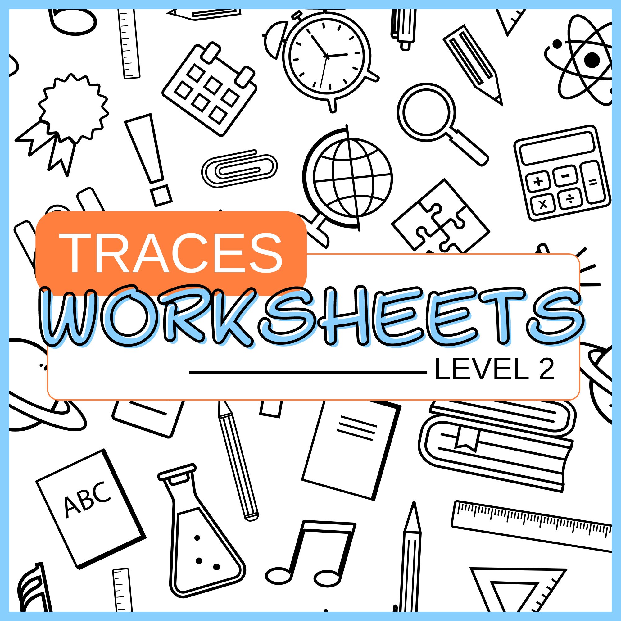 Preschool Activities for Kids Level 2 Printable Stroke Book - Etsy