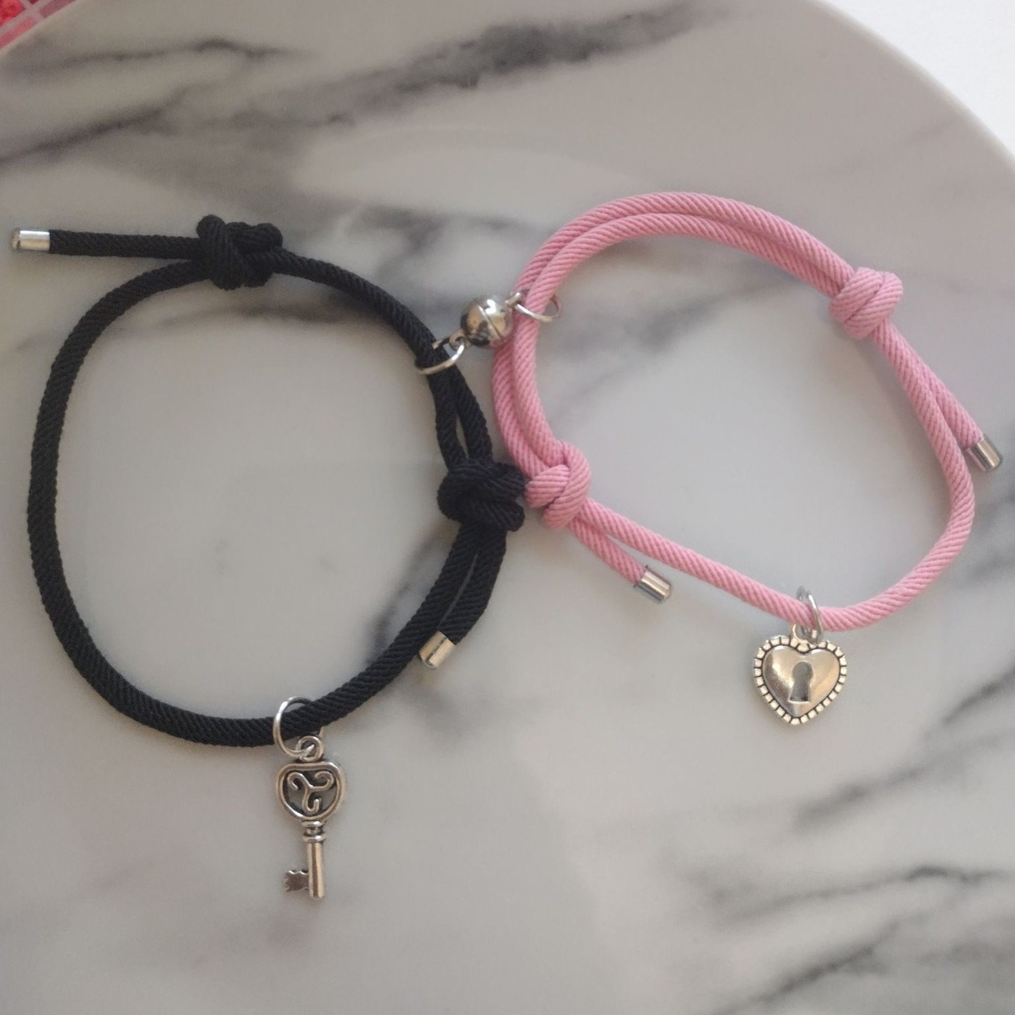 Matching Magnetic Bracelets, Matching Jewelry, Friendship, Love ...