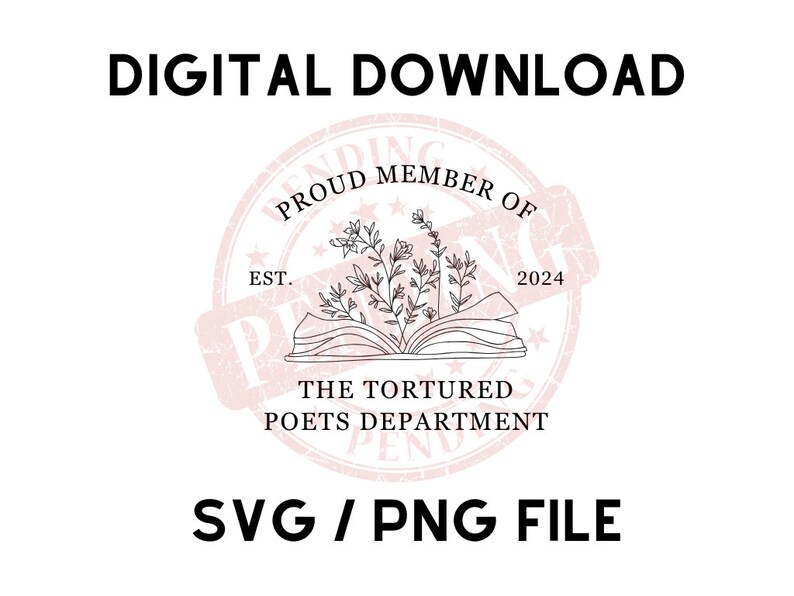 The Tortured Poets Department, TTPD SVG PNG, Taylor Swift, Svg, Png the ...