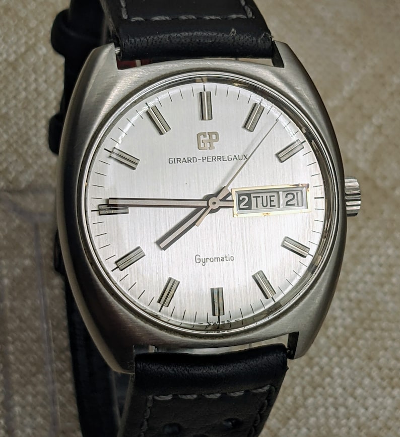 Girard Perregaux Gyromatic Automatic Watch (ca. 1968) - Etsy