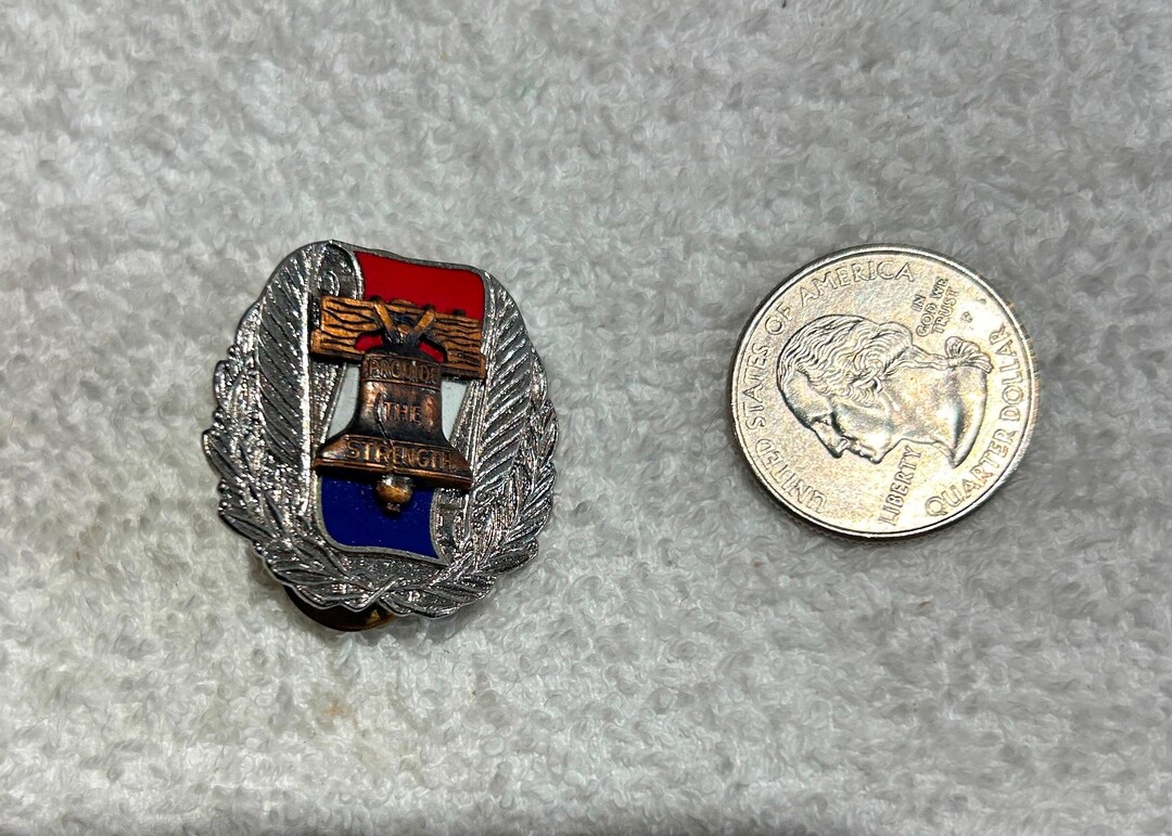 Vintage US ARMY Recruiting Command Unit Crest provide the Strength - Etsy
