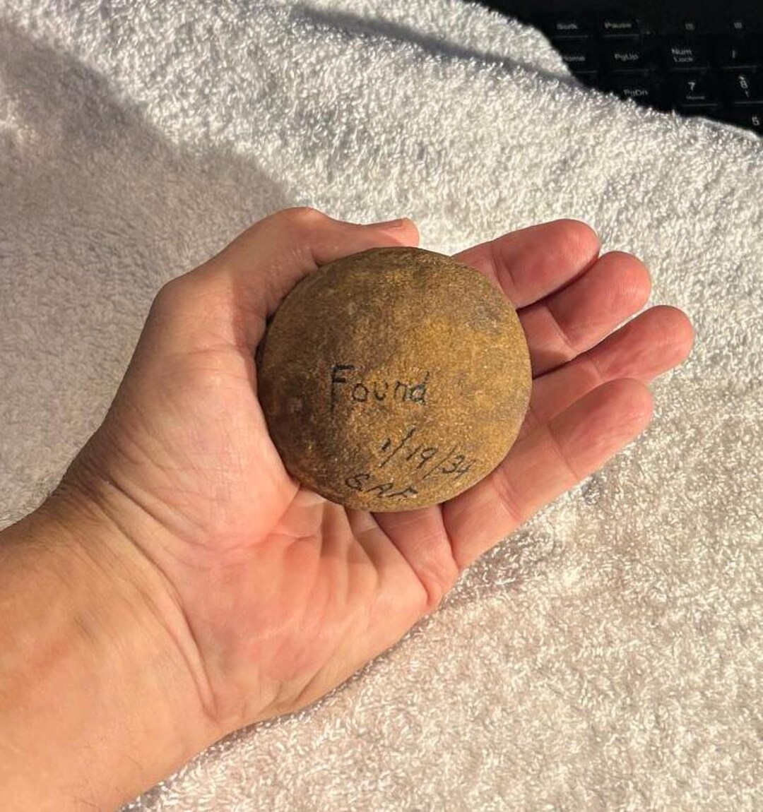 Antique Native American Game Ball, 11.9 Oz, Found 1934, but Estimated ...