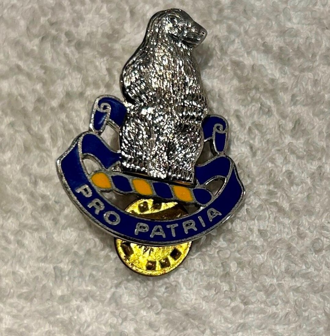 US Army 31st Infantry Regiment Unit DI DUI Crest Insignia Pro Patria - Etsy