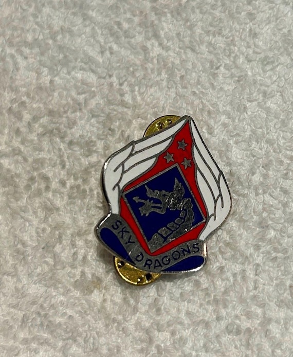 WW2 US Army XVIII Airborne Corps Sky Dragons Distinct… - Gem