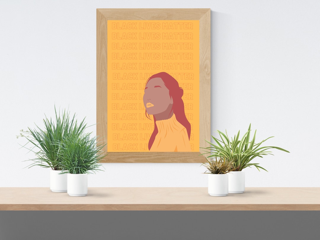Black Lives Matter Wall Art, BLM Poster, Diversity in the Classroom ...