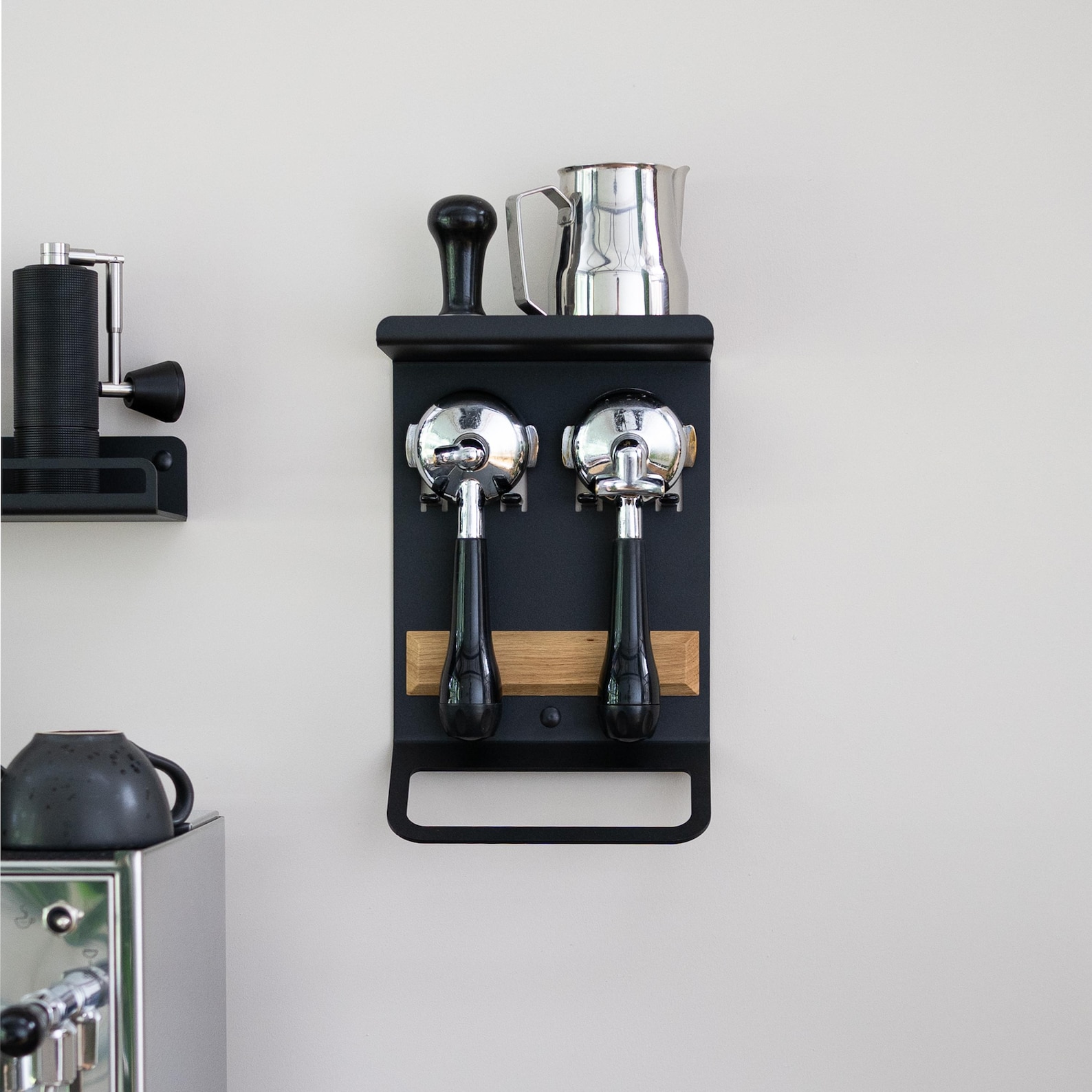 Compact Barista Shelf for Portafilter, Tamper and Coffee Accessories - Etsy