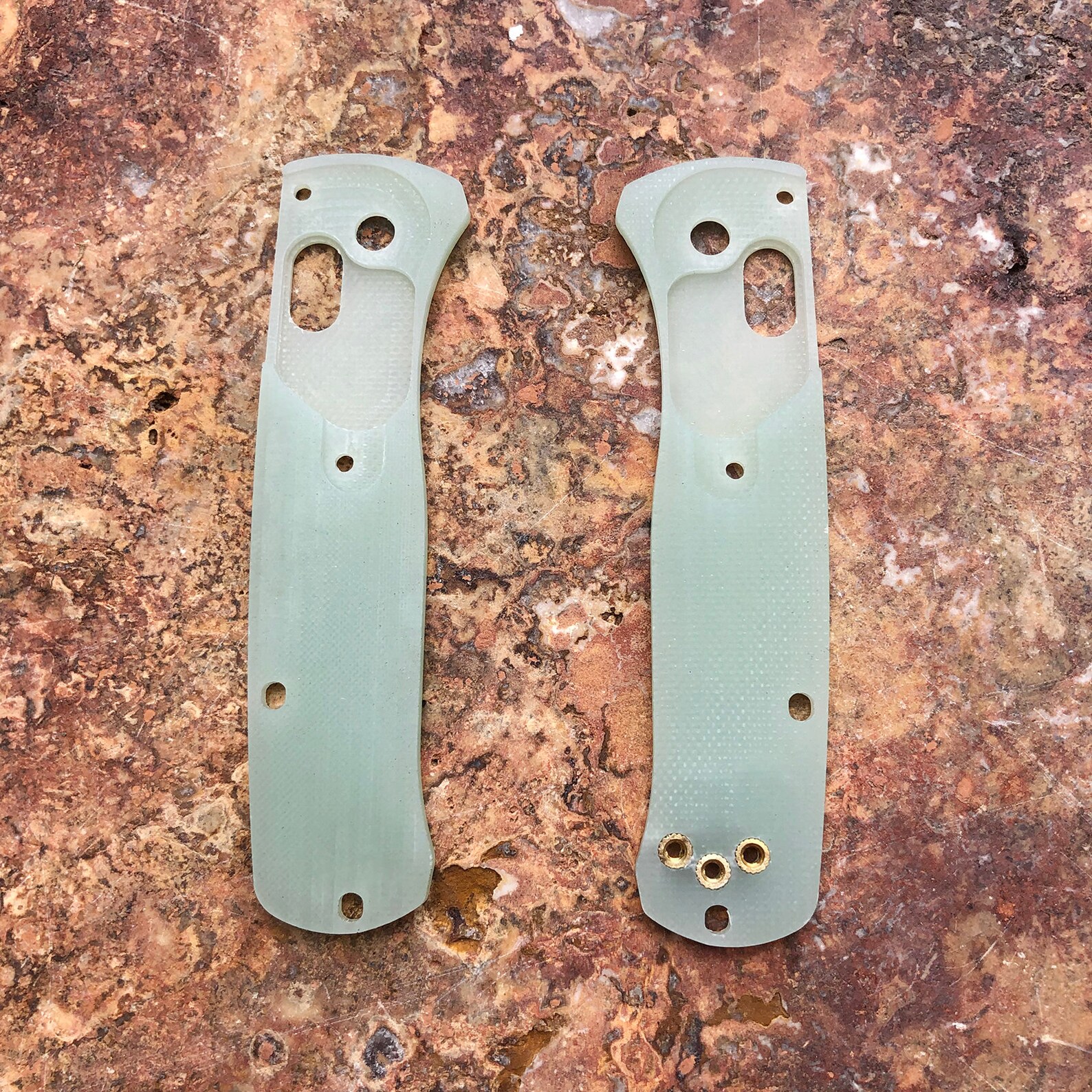 Custom Jade G-10 Scales for Benchmade MINI Bugout 533 Folding Knife - Etsy