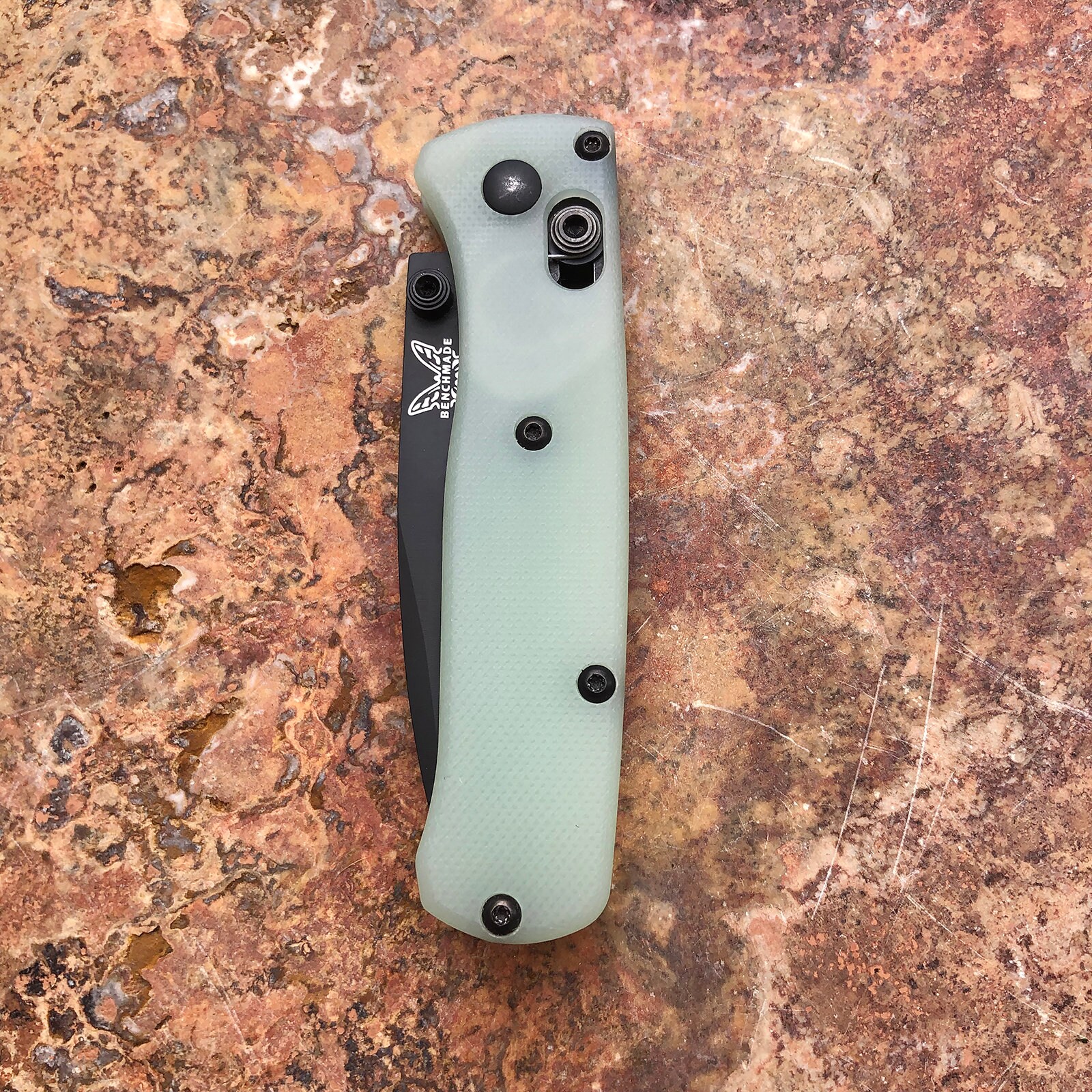 Custom Jade G-10 Scales for Benchmade MINI Bugout 533 Folding Knife - Etsy