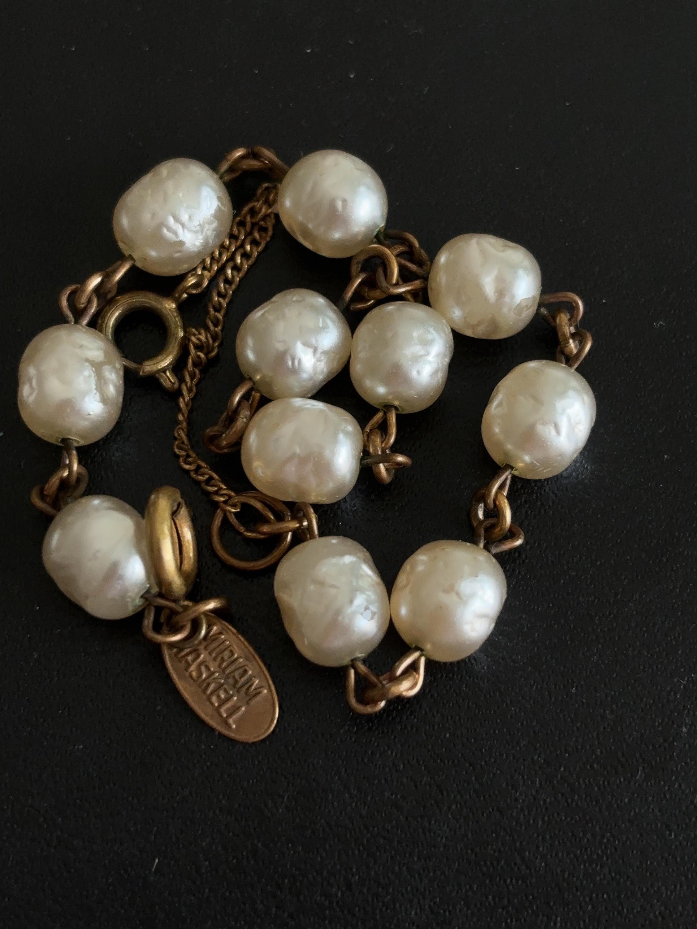 Miriam Haskell Vintage Bracelet - Etsy