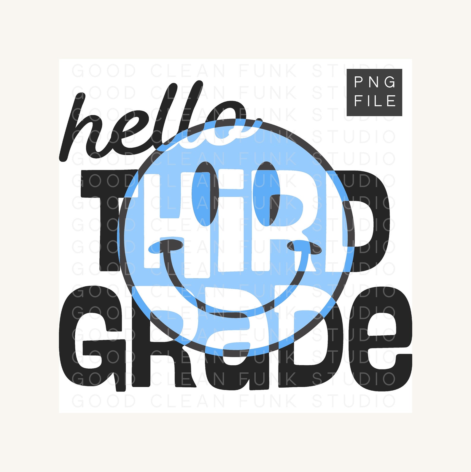 Hello Third Grade PNG, 3rd Grade Smiley Clipart, 3rd Grade Teacher ...