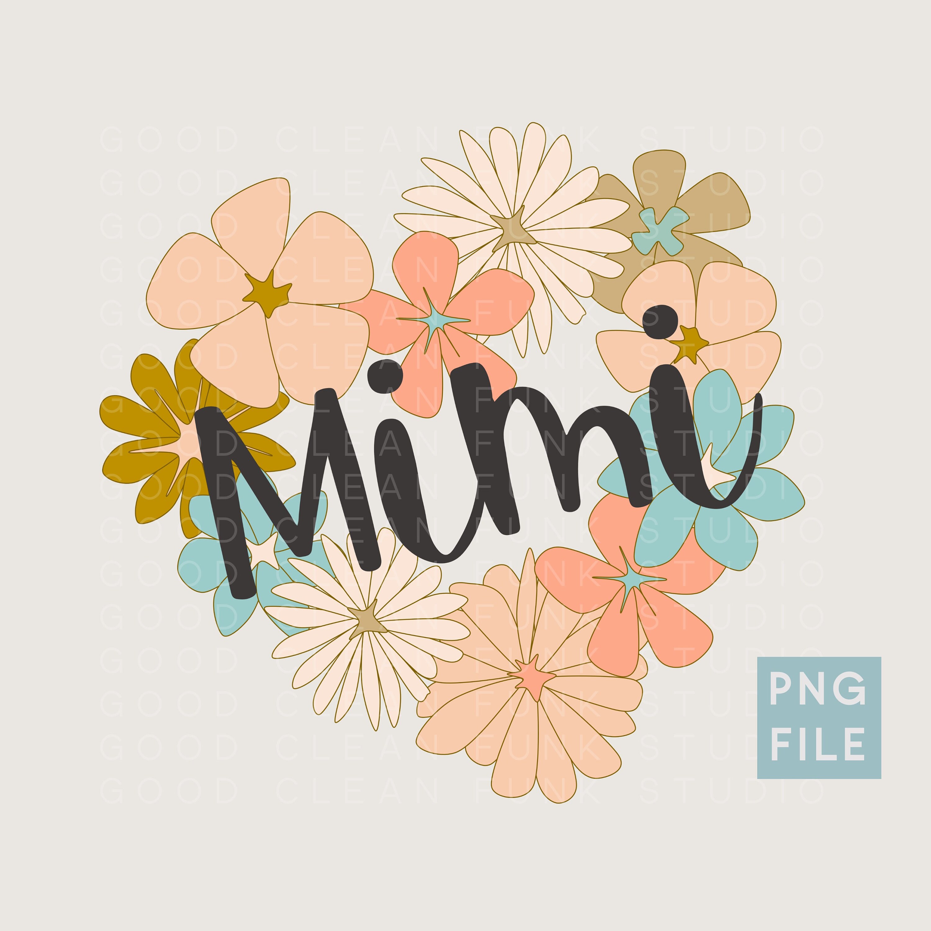 Mimi PNG, Mimi Clipart, Mother's Day PNG, Grandmother Shirt Design ...