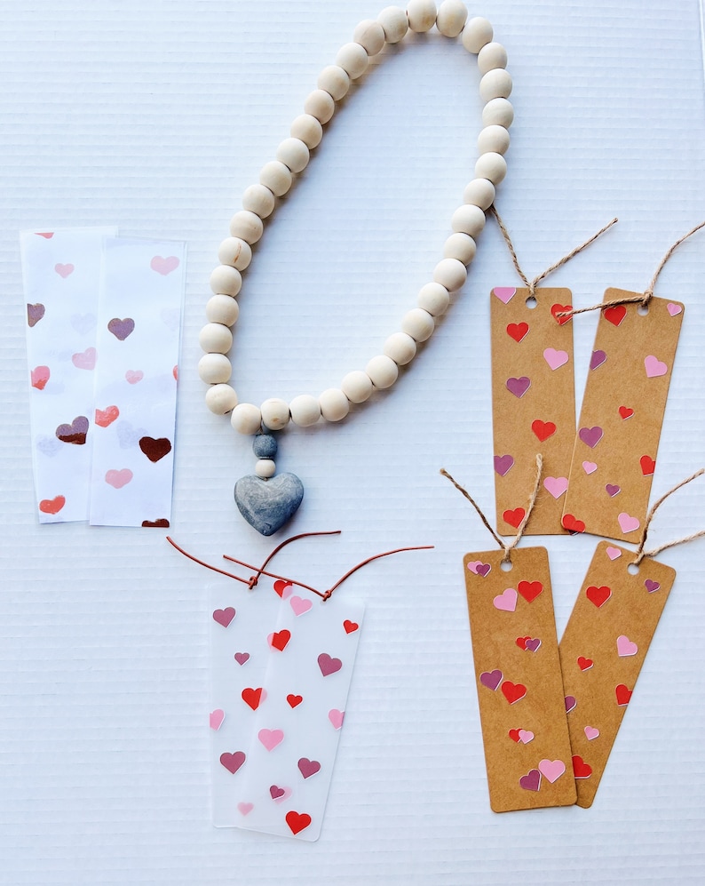 Valentine’s Day Bookmark, Galentine’s Day Bookmark, Valentine’s Gift ...