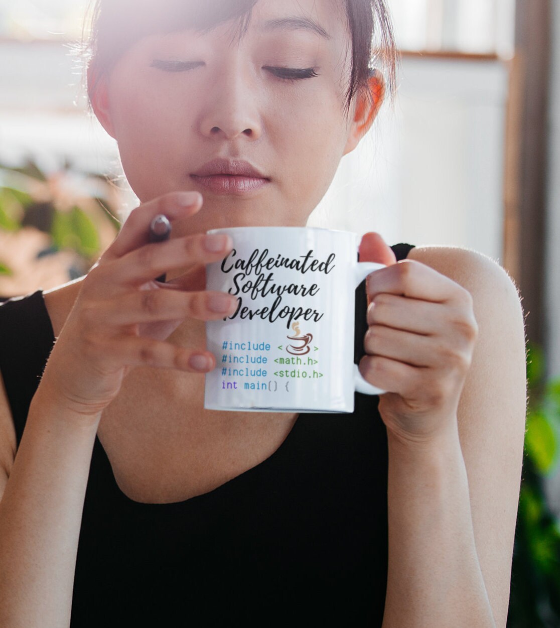 Caffeinated Software Developer Mug Coffee Lover Mug Coffee Lover Gift ...