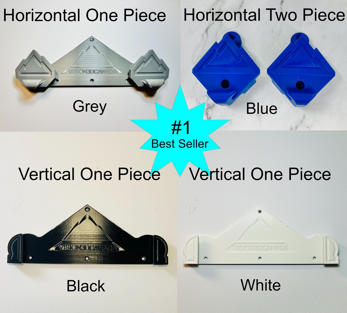 Snowboard Wall Mount: Horizontal or Vertical Display Rack - Etsy