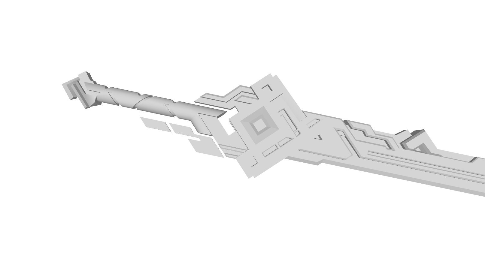 Genshin Impact Summit Shaper Sword 3D Print Files Cosplay - Etsy