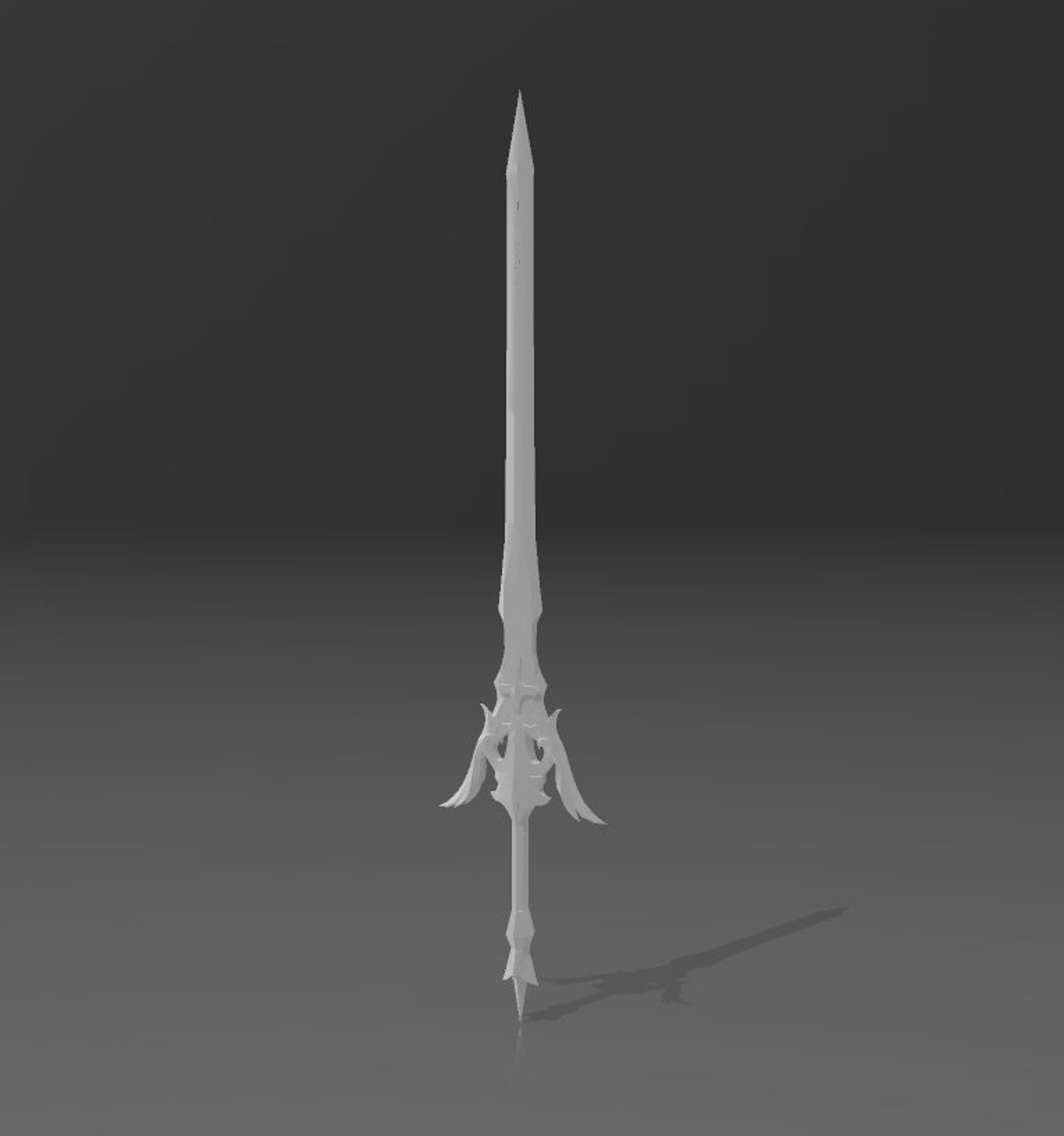 Genshin Impact Freedom-sworn Sword 3D PRINT Cosplay, Prop, Decoration ...