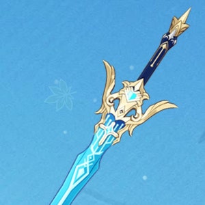 Genshin Impact Freedom-sworn Sword 3D PRINT Cosplay, Prop, Decoration ...