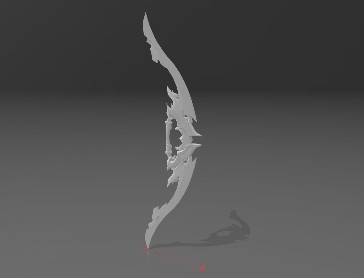 Genshin Impact Rust Bow 3D Print Files Cosplay, Prop, Decoration 3D ...